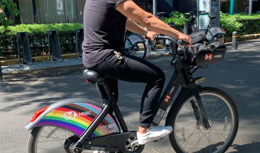 The bicycle as a symbol of freedom - Ecobici