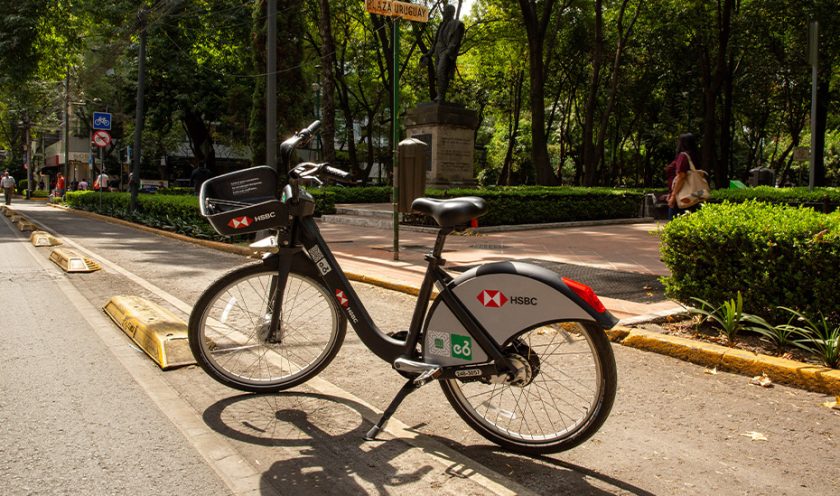 Ciclovías en la Ciudad de México - Ecobici